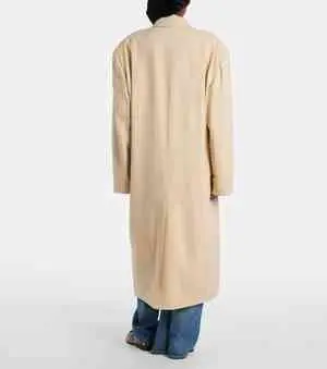 THE FRANKIE SHOP Tribeca Oversized Coat - Beige