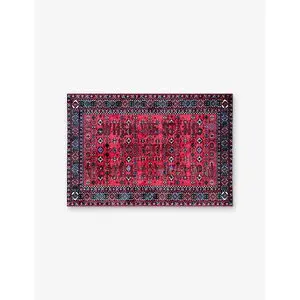 SELETTI Burnt Carpet Always Win Woven Rug 120cm X 180cm - One-color