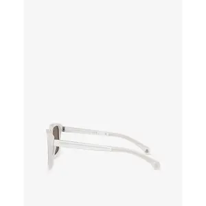 Moncler Me6006 Quaderna Square-frame Sunglasses - Grey