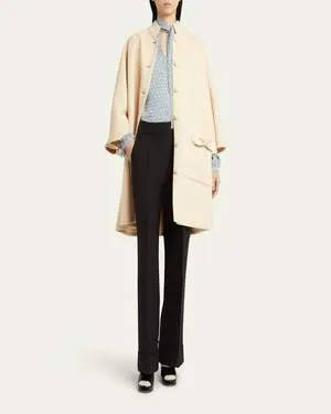 Valentino Garavani Crepe Couture Trousers