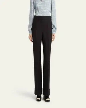Valentino Garavani Crepe Couture Trousers