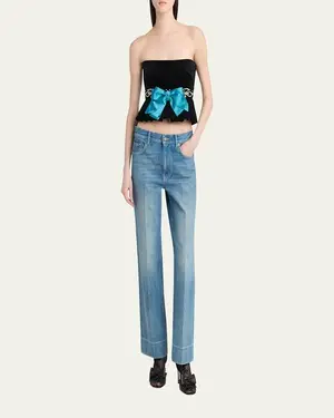 Valentino Garavani Straight Leg Pants