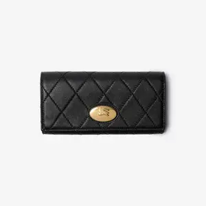 Burberry Strand Continental Wallet - Black