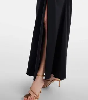Christopher Esber Orbit Jersey Maxi Dress - Black