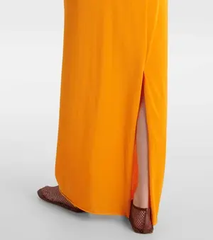 Christopher Esber Venus Cutout Maxi Dress - Orange