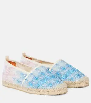 Missoni Zigzag Ombre Espadrilles - Blue