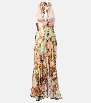 Camilla Queens Quarters Printed Maxi Dress - Multicoloured