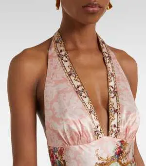 Camilla Queens Quarters Printed Maxi Dress