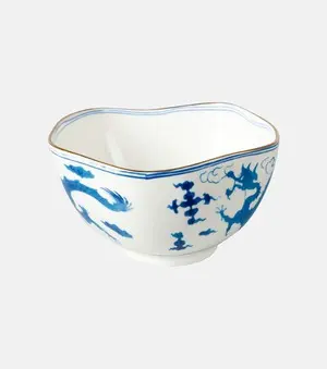 SELETTI X Diesel Living Classics On Acid Dragon Bowl - Blue