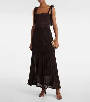 Zimmermann Lucky Knitted Maxi Dress