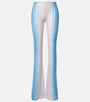Missoni Semi-sheer Flared Pants - Multicoloured