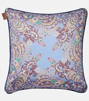 Etro Floral Cotton Cushion