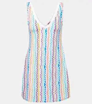 Missoni Zigzag Minidress - Multicoloured