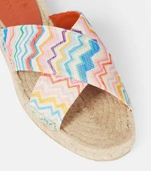 Missoni Zigzag Espadrille Sandals