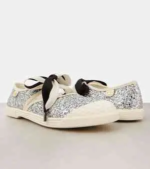Valentino Garavani Bay Bay Glitter Sneakers