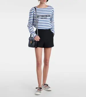 Valentino Garavani Bay Bay Glitter Sneakers