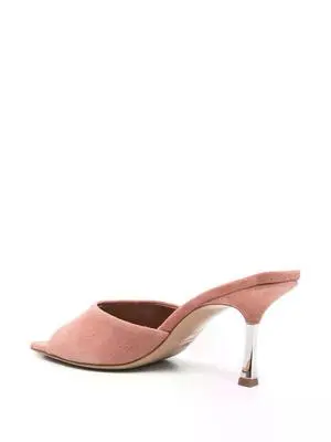 Paris Texas 70mm Leather Mules