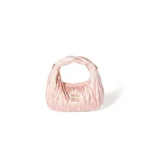 Miu Miu Wander Matelassé Satin Mini-bag