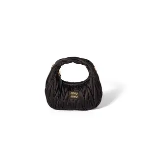 Miu Miu Wander Matelassé Silk Mini-bag
