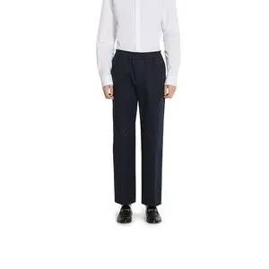 Gucci Gg Cotton Gabardine Straight Leg Pant