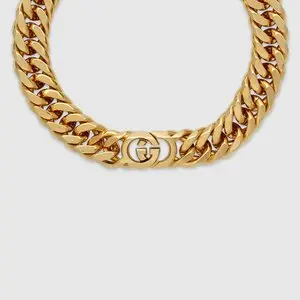 Gucci Interlocking G Chain Necklace - Gold-toned Metal