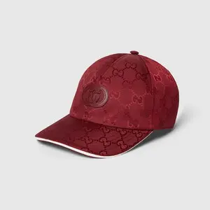 Gucci Gg Nylon Baseball Hat - Red