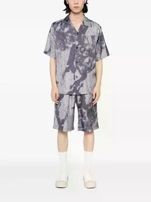 QASIMI Dust-print Resort Shirt
