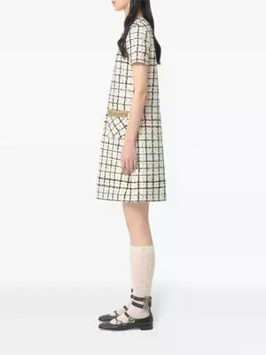 Valentino Garavani Tweed Mini Dress - Neutrals