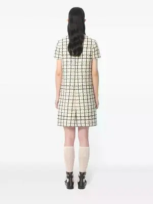 Valentino Garavani Tweed Mini Dress - Neutrals