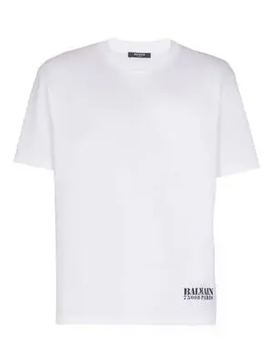 Balmain Logo-stamp T-shirt