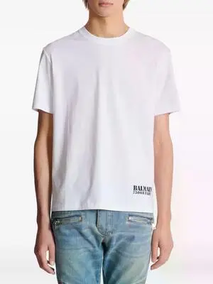 Balmain Logo-stamp T-shirt