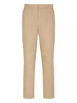 Balmain Pressed-crease Trousers - Neutrals