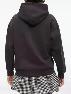 GANNI Graphic Print Hooded Sweatshirt