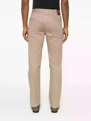 Zegna Cotton Trousers - Brown
