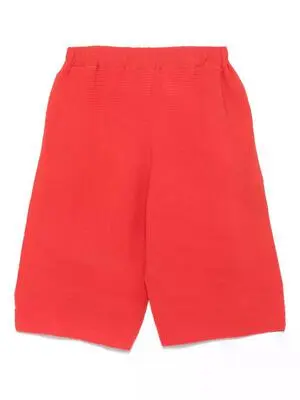 Issey Miyake Cotton Shorts - Red