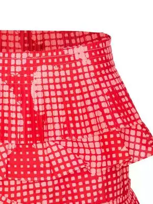 Essentiel Antwerp Asymmetrical Layered Mini Skirt