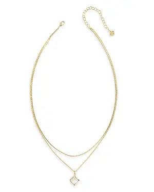 Kendra Scott Joelle Multi Strand Necklace - Gold/ivory