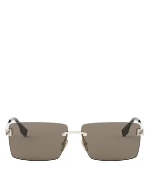 Fendi Sky Rectangle Sunglasses, 60mm