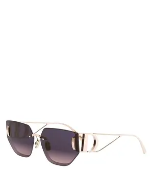 Dior 30montaigne B3u Butterfly Sunglasses - Gold