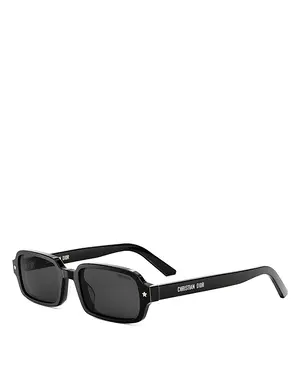 Dior DiorPacificS3I Rectangle Sunglasses Black/smoke