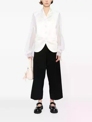 Comme Des Garçons Wide Leg Trousers