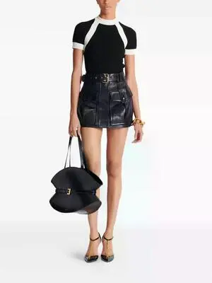 Balmain Short-sleeved Knit Top