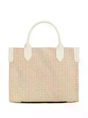 Balmain Small B-army Tote Bag - Neutrals