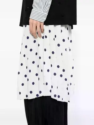 EGONLAB Printed Pleated Skirt