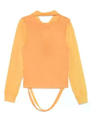 Eckhaus Latta Deconstructed Polo Shirt