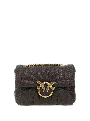 Pinko Mini Love Puff Crossbody Bag - Brown