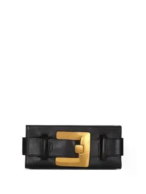 Balmain Anthem Clutch Bag - Black