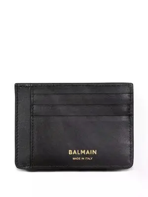 Balmain Anthem Card Holder - Black