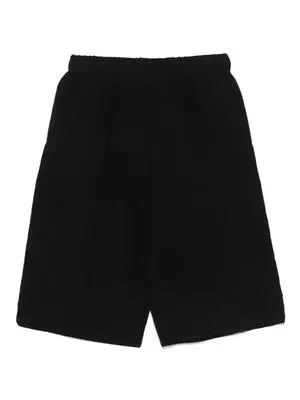 Issey Miyake Cotton Shorts - Black