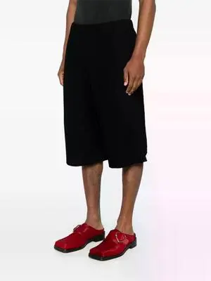 Issey Miyake Cotton Shorts - Black